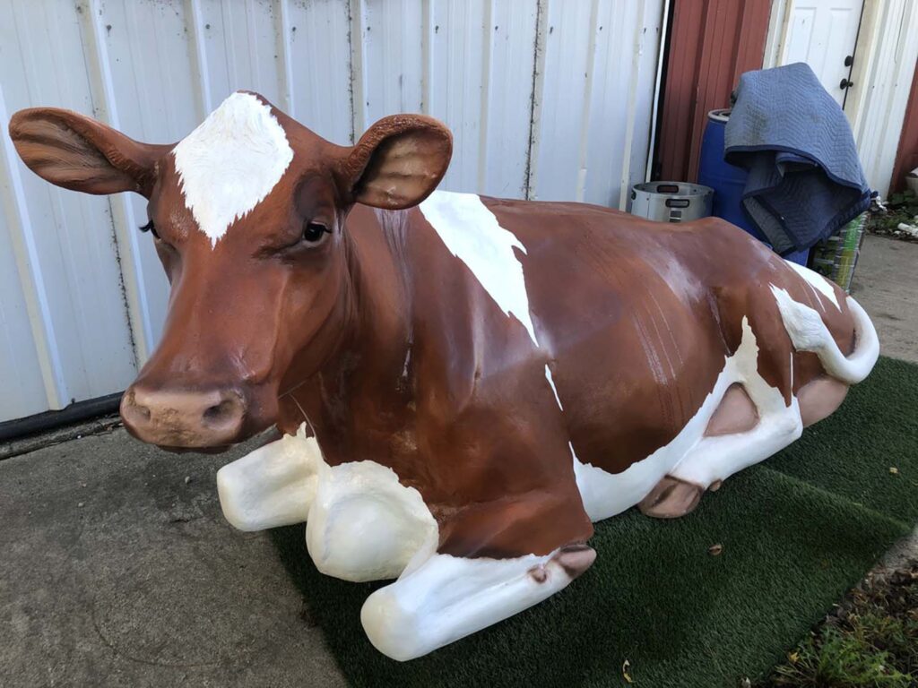life size cow, Cheese Cow,jersey cow,cow yard art,dairy cow,fiberglass cow