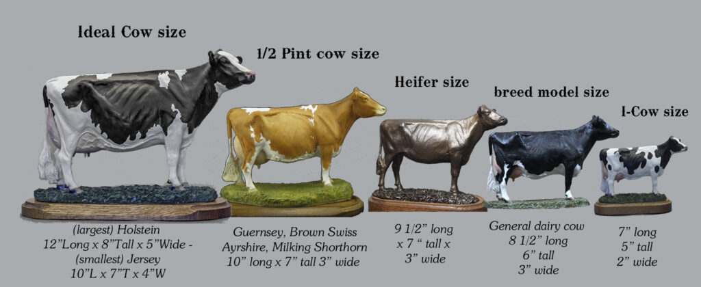 cow size chart - Carols Original WorkS